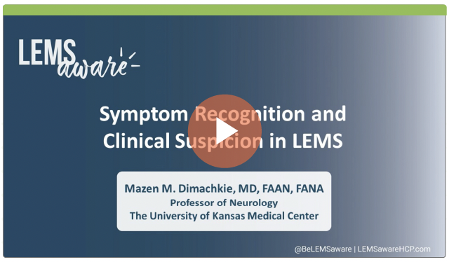 LEMS Testing & Diagnosis | Diagnostic Criteria & Confirmatory Tests ...